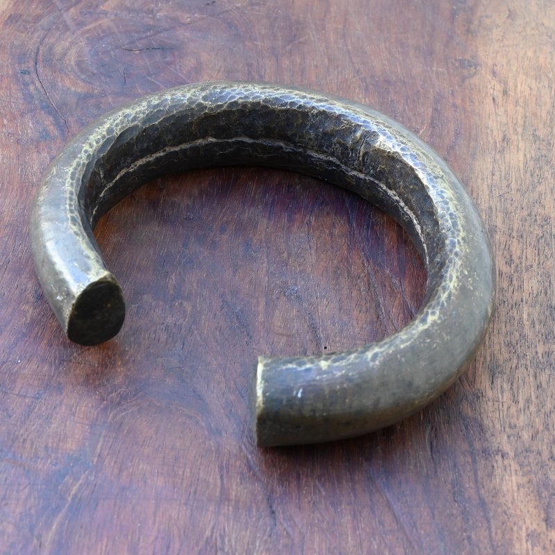 Made Solid Antique West African Manilla Collar - Bronze | Garmentory