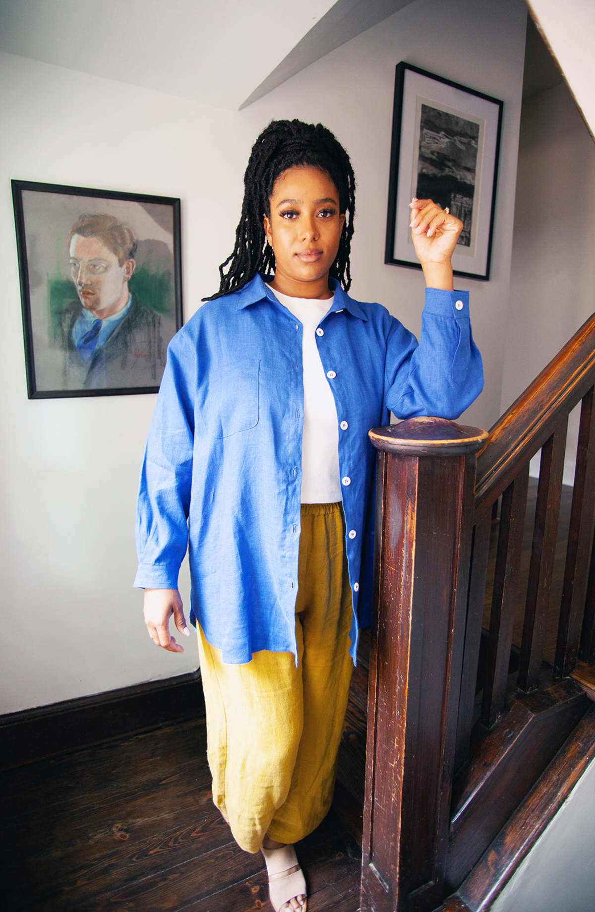 Amanda Moss Edie Pants - Golden | Garmentory