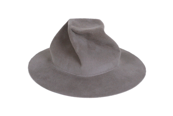 Clyde Pinwheel Hat in Mink Angora | Garmentory