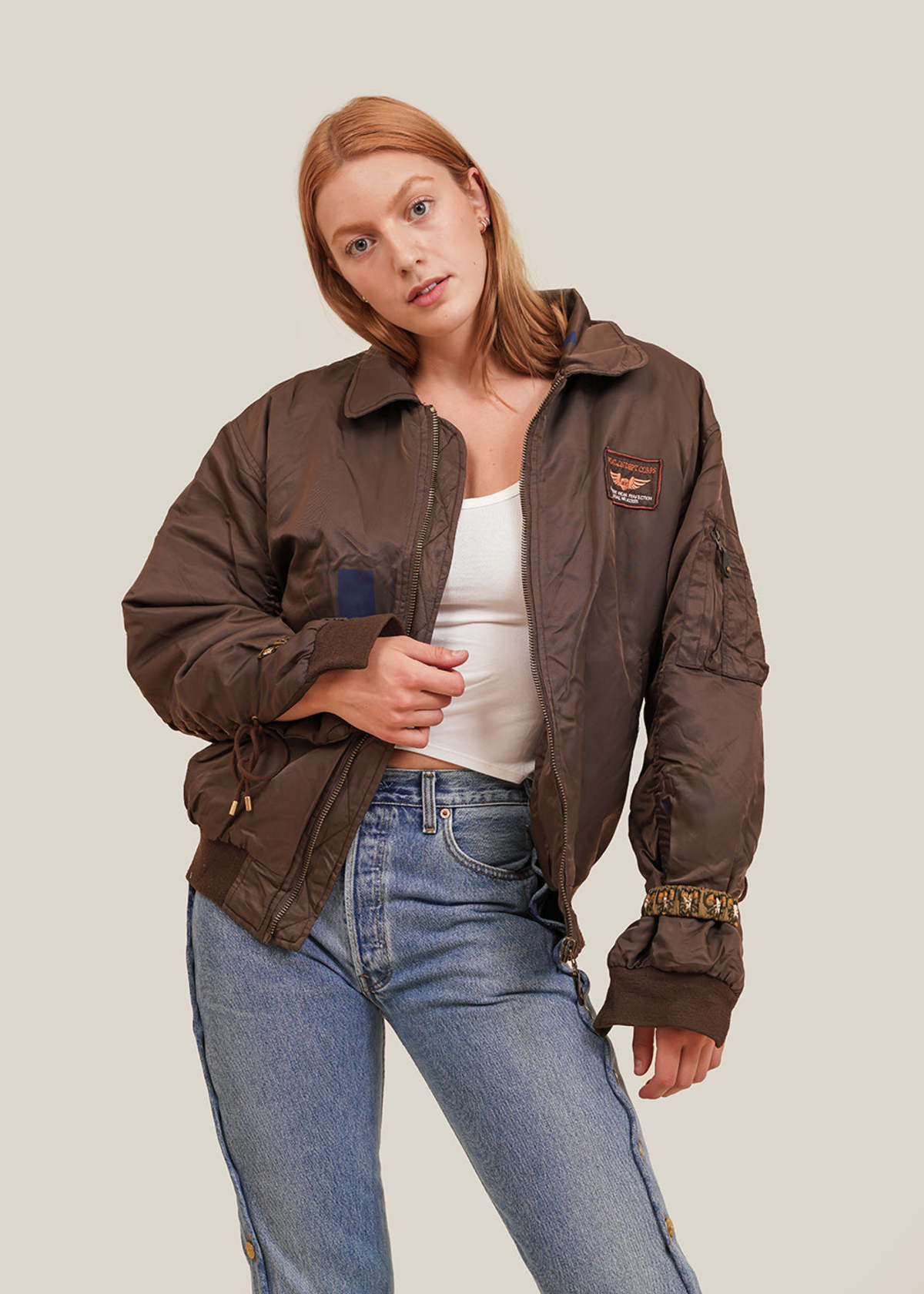 Iconic Bomber - Brown | Garmentory