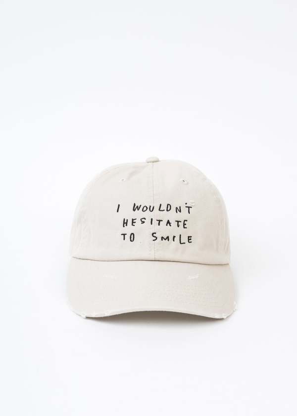 White MESSAGE Cap | Garmentory