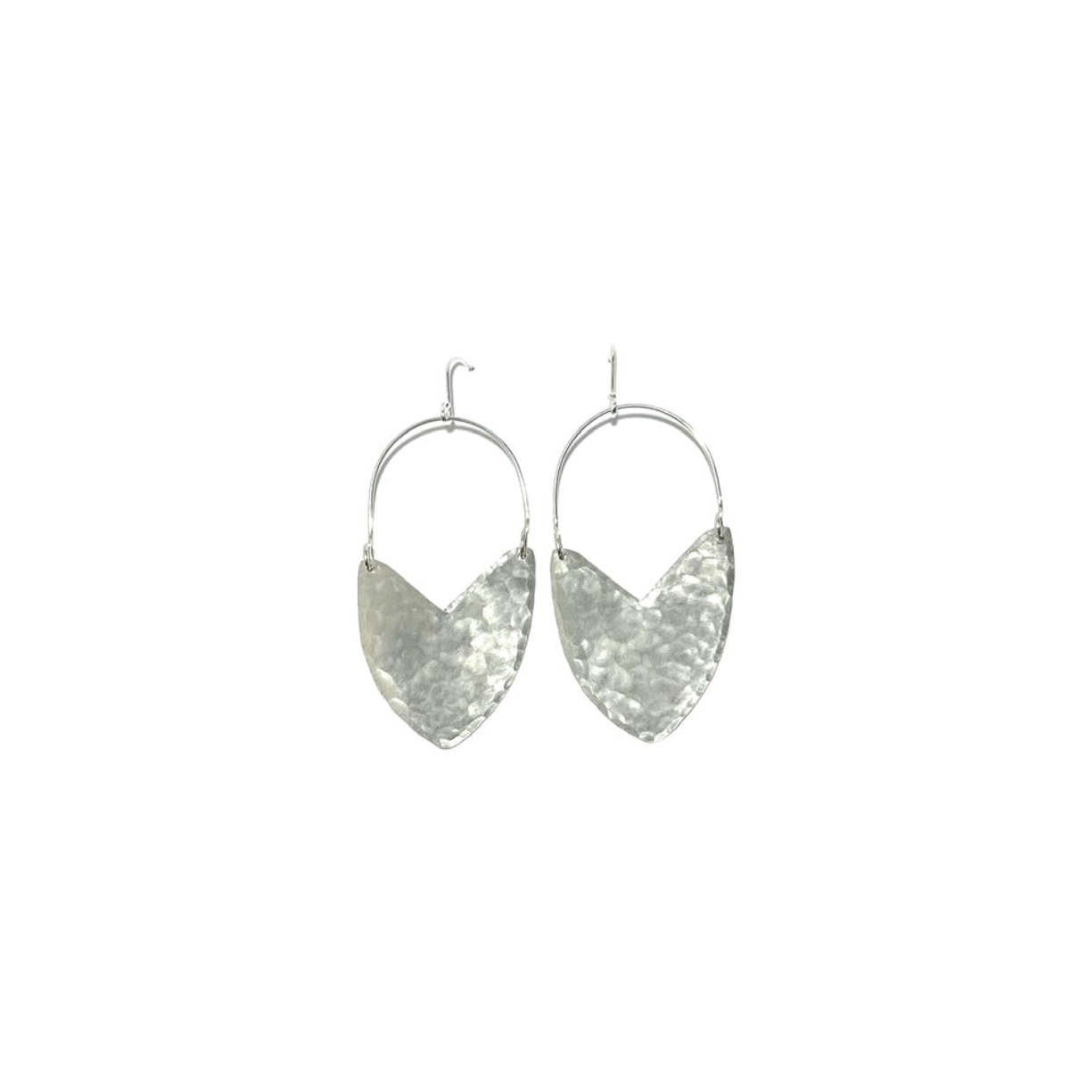 Enarmoured Small Tulip Shield Earrings | Garmentory