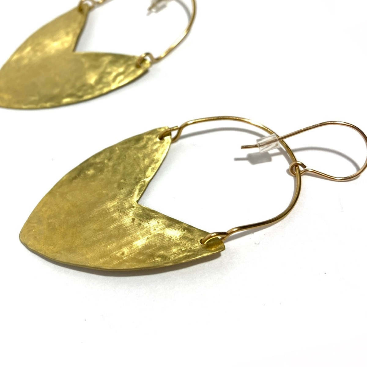 Enarmoured Small Tulip Shield Earrings | Garmentory