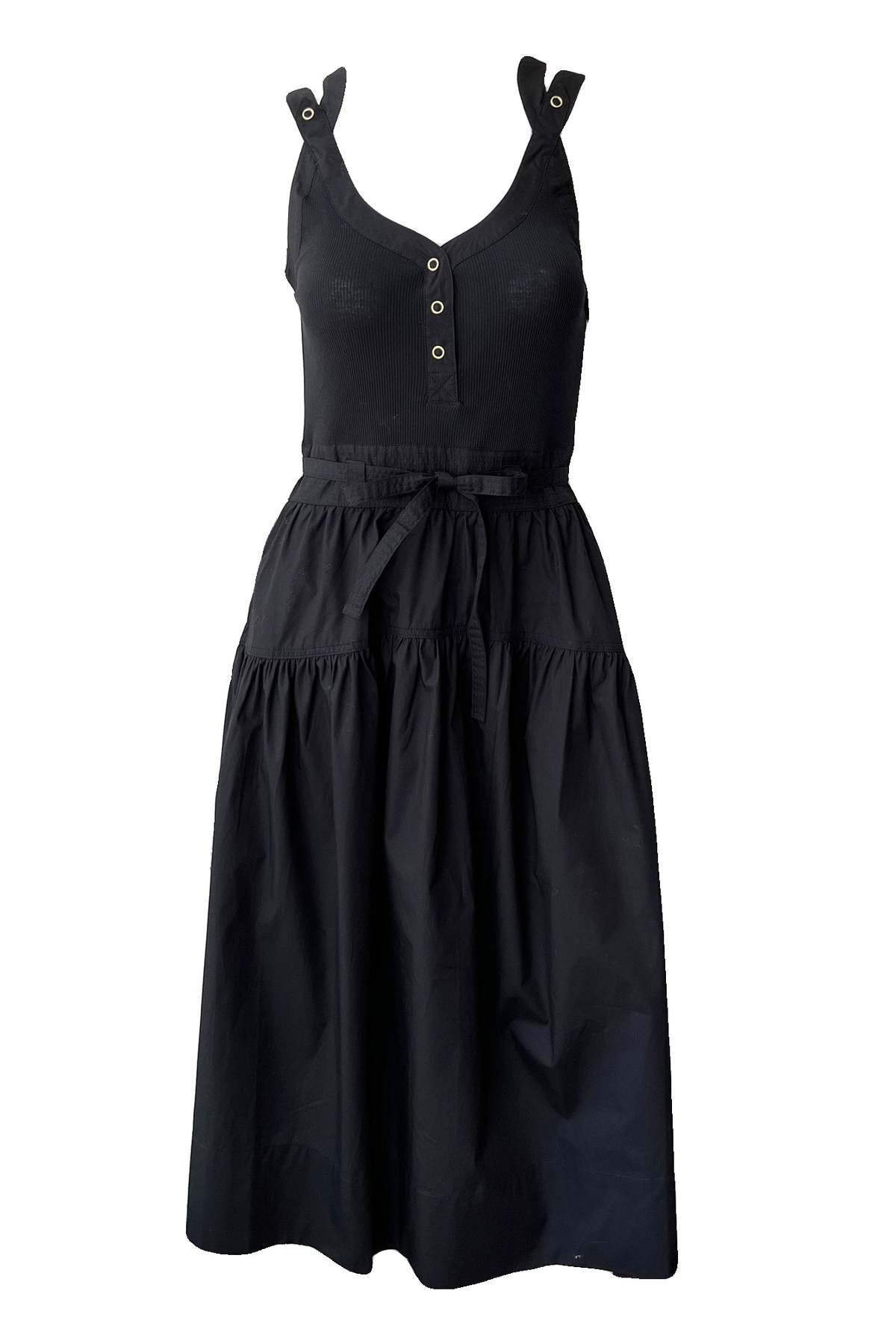 Ulla Johnson Lilith Dress - Noir | Garmentory