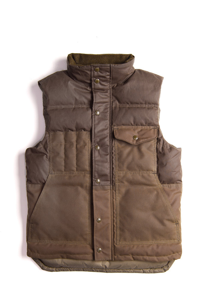 Filson Down Cruiser Vest | Otter Green | Garmentory