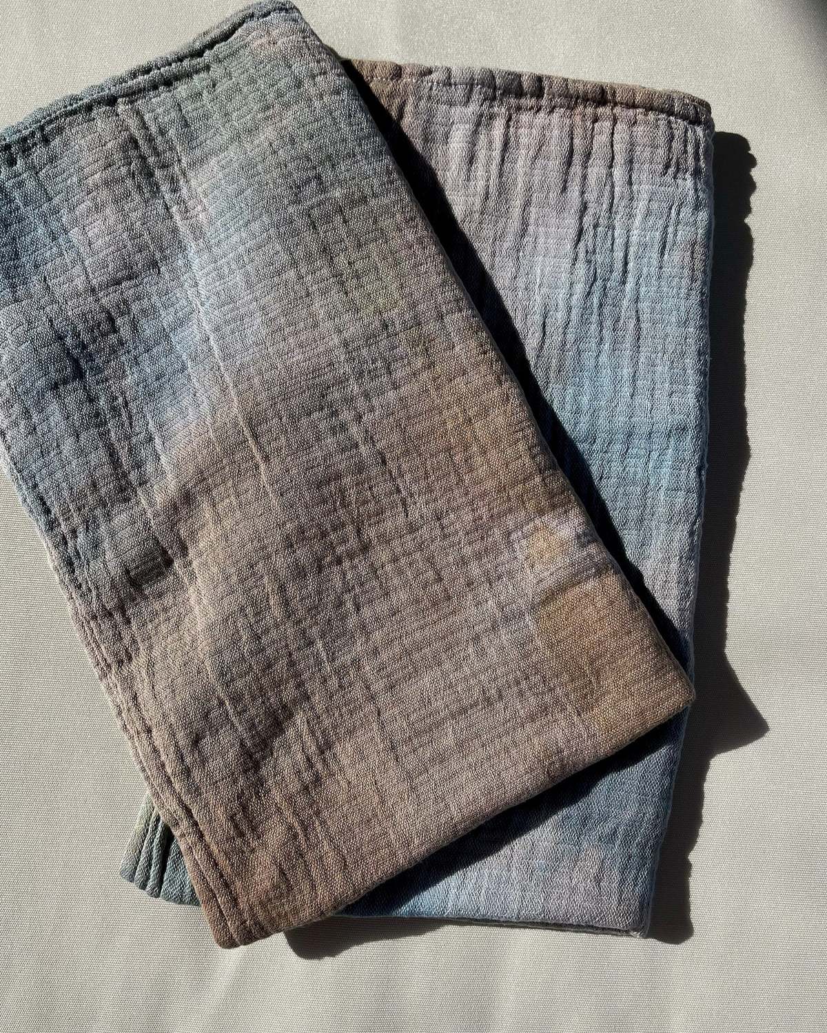 FIELD TIE DYE Linen pillow case | Garmentory