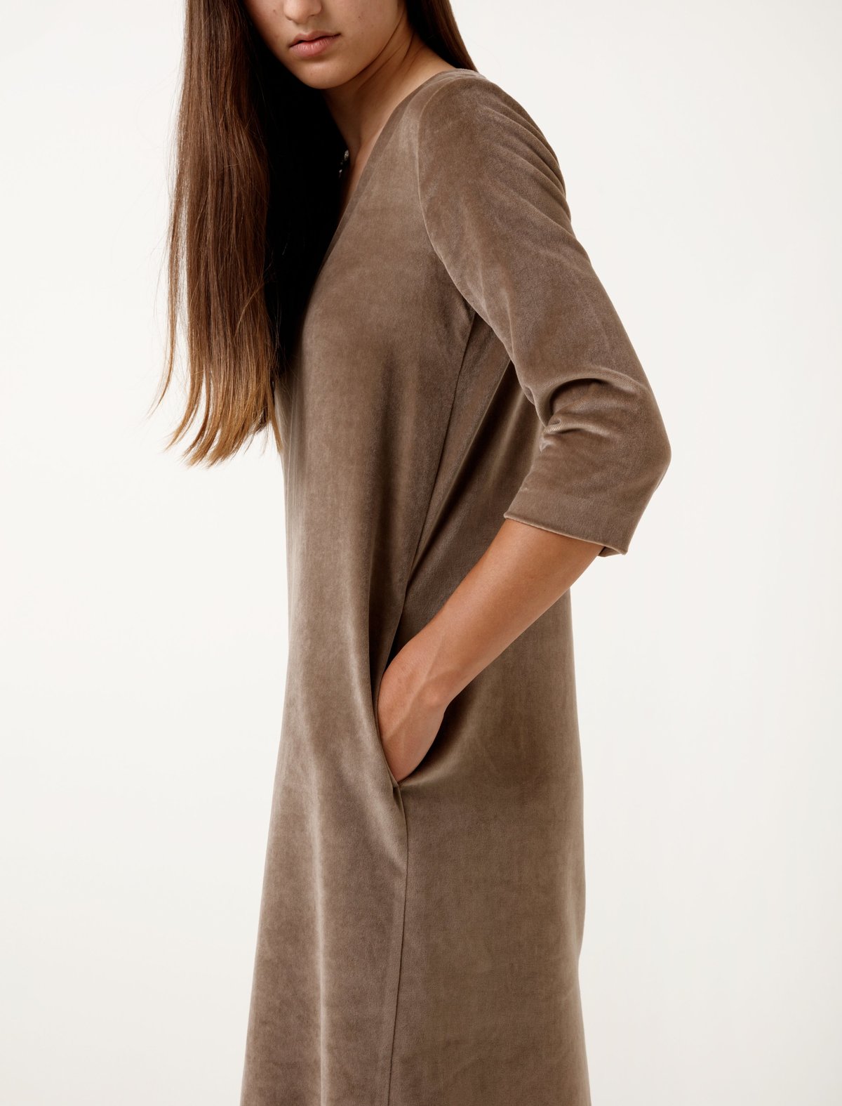 Stephan Schneider Mechanical Dress - Rose Grey | Garmentory