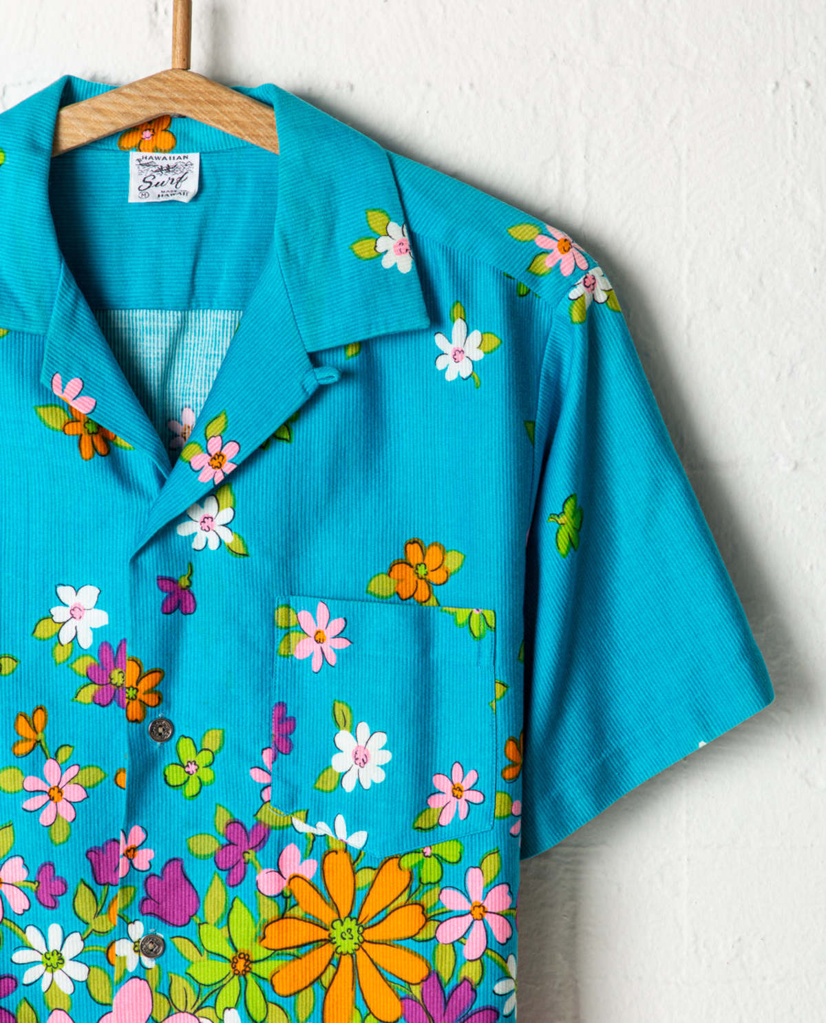 Vintage Hawaiian Surf Aloha Shirt - Blue | Garmentory