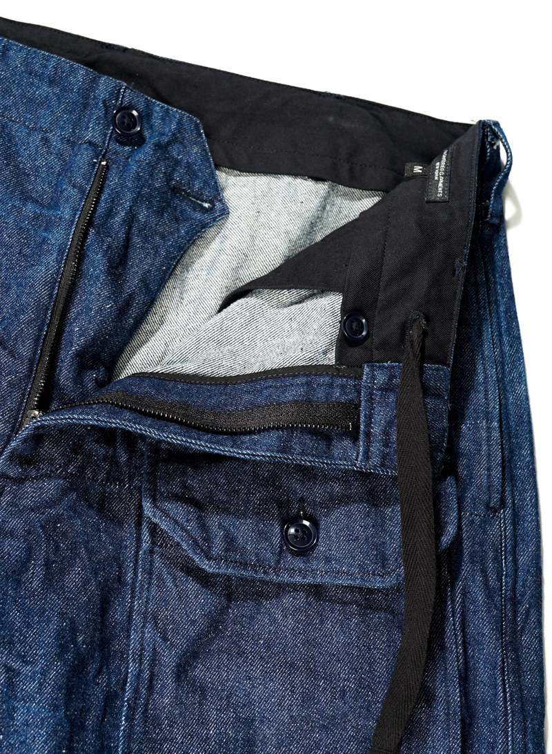 Engineered Garments 12oz Denim Deck Pant - Indigo | Garmentory