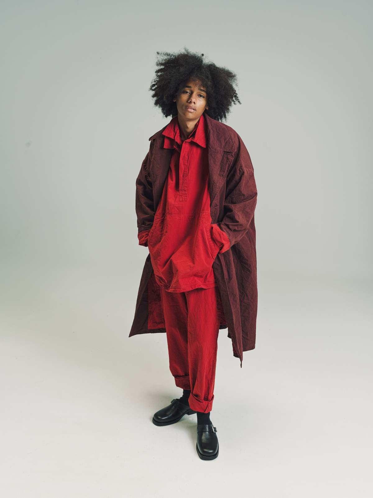 Casey Casey Paper Cotton Tedy Top - Rust | Garmentory