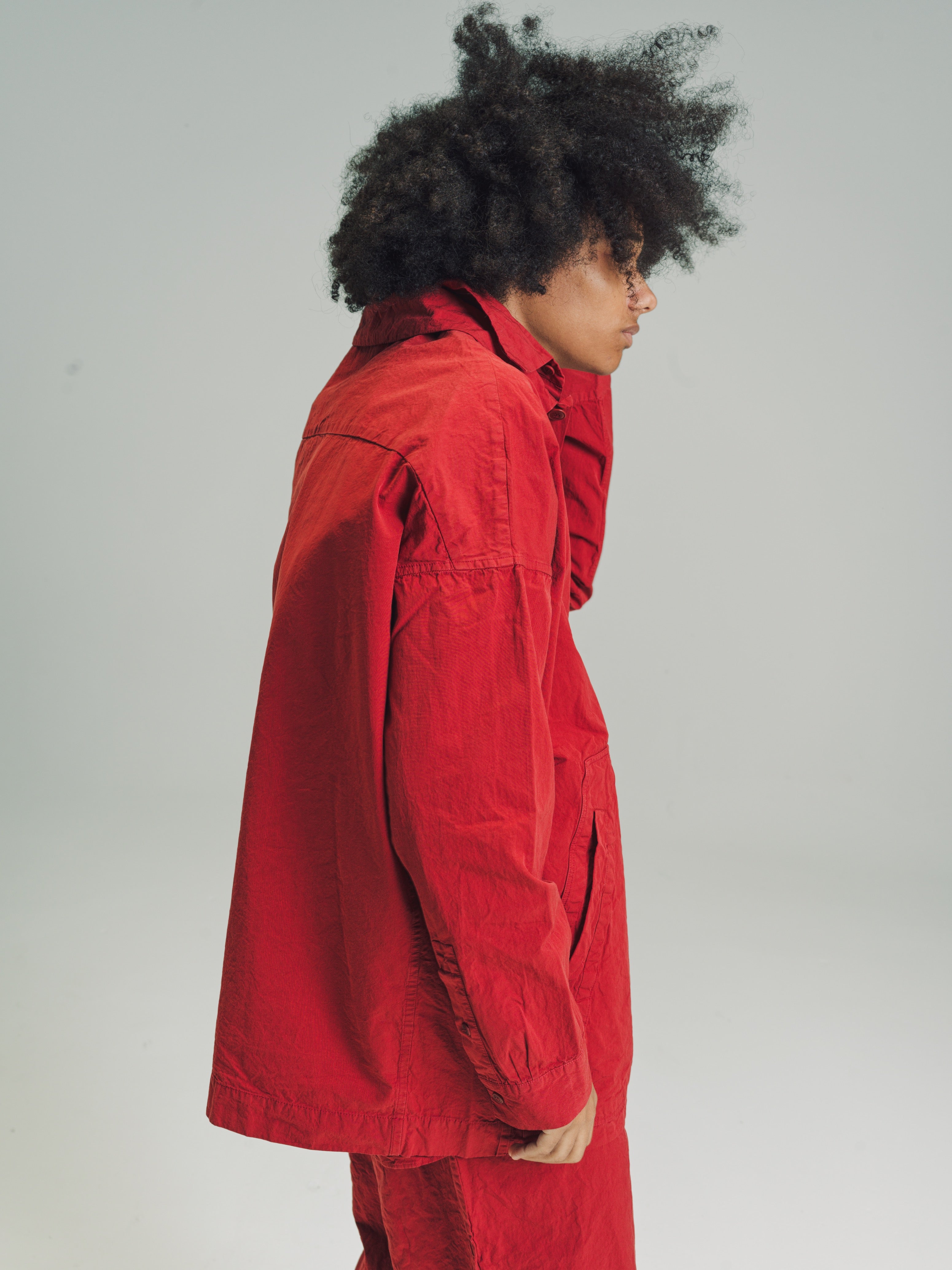 Casey Casey Paper Cotton Tedy Top - Rust | Garmentory