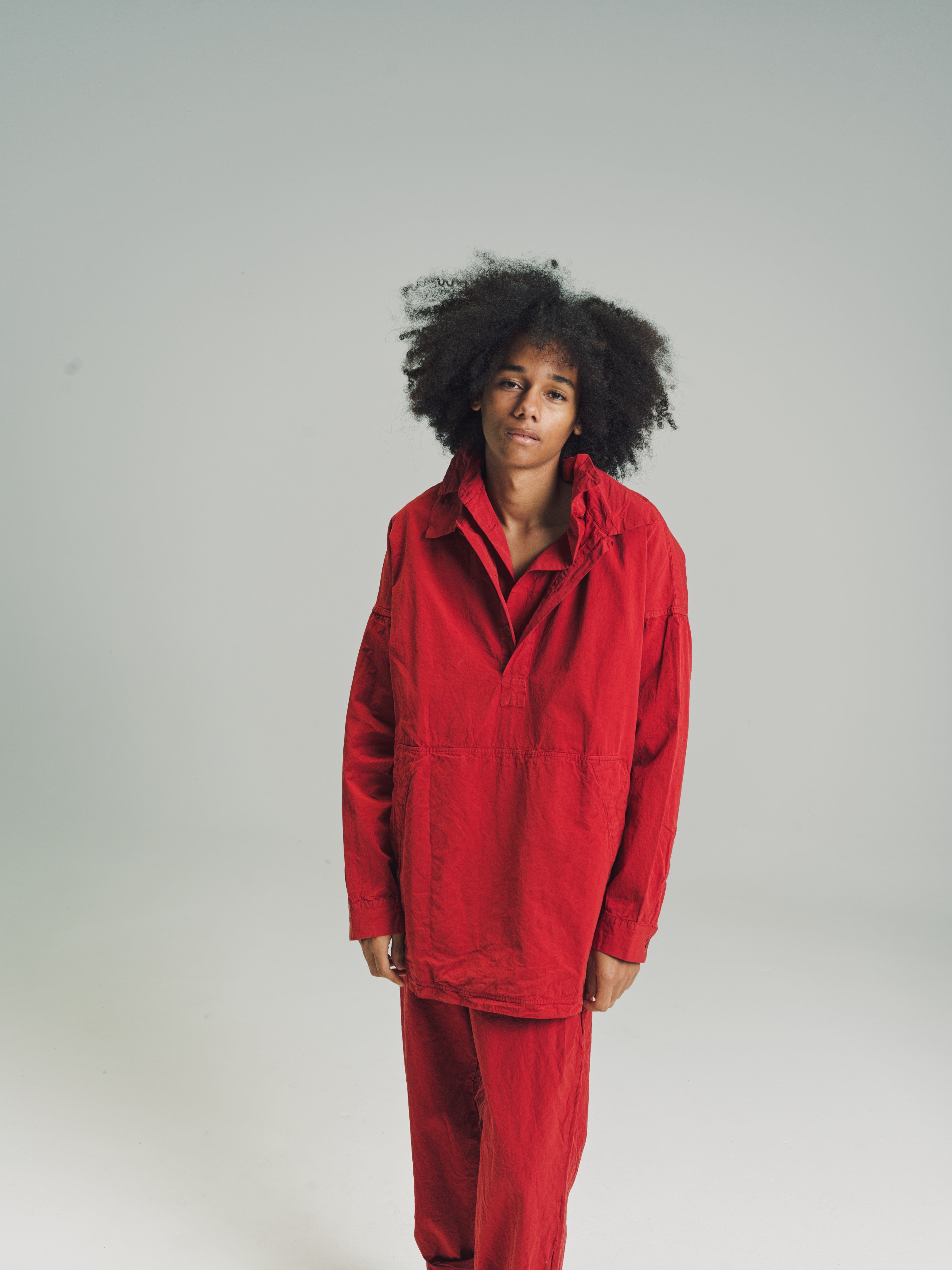 Casey Casey Paper Cotton Tedy Top - Rust | Garmentory