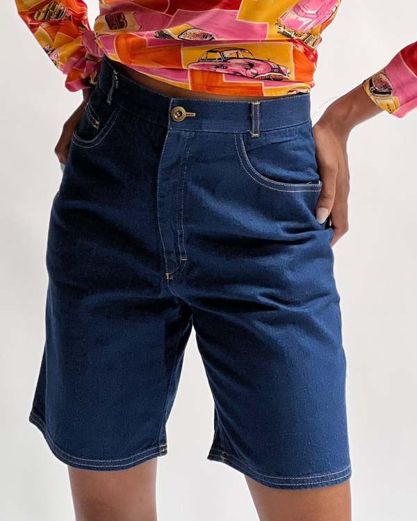 Dark Denim Shorts | Garmentory