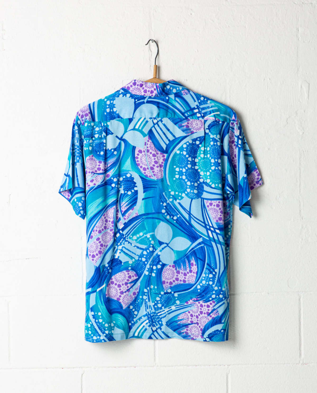 Ahi Nani Aloha Shirt - Blue/Purple | Garmentory