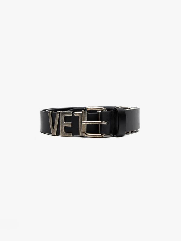 Vetements Metal Details Belt - Black | Garmentory