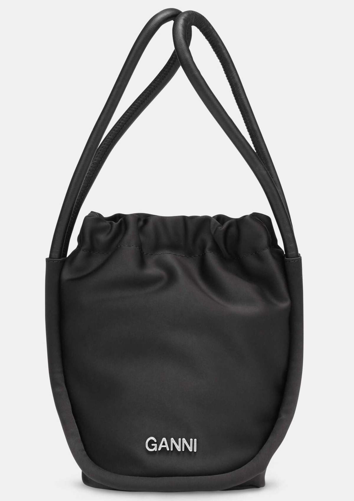 Ganni Side Strap Mini Bag - Black | Garmentory