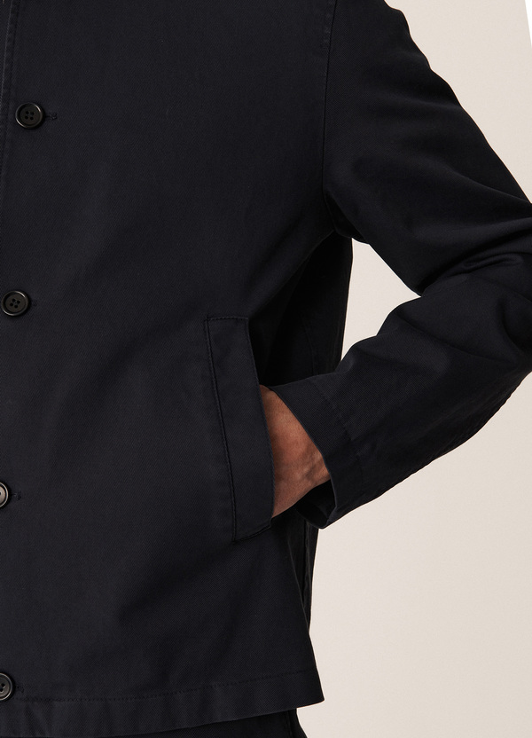 YMC Groundhog Twill Jacket - Navy | Garmentory