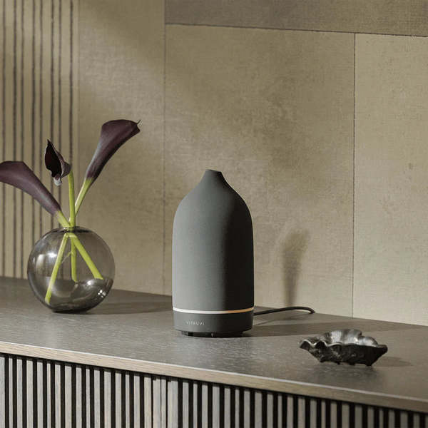 Vitruvi Stone Diffuser - Black | Garmentory