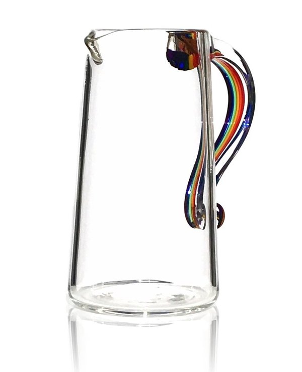 Rainbow Glass Productions Rainbow Handle Pitcher | Garmentory