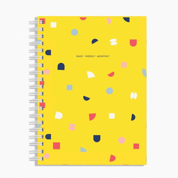 Poketo Daily Weekly Monthly Planner Large | Garmentory