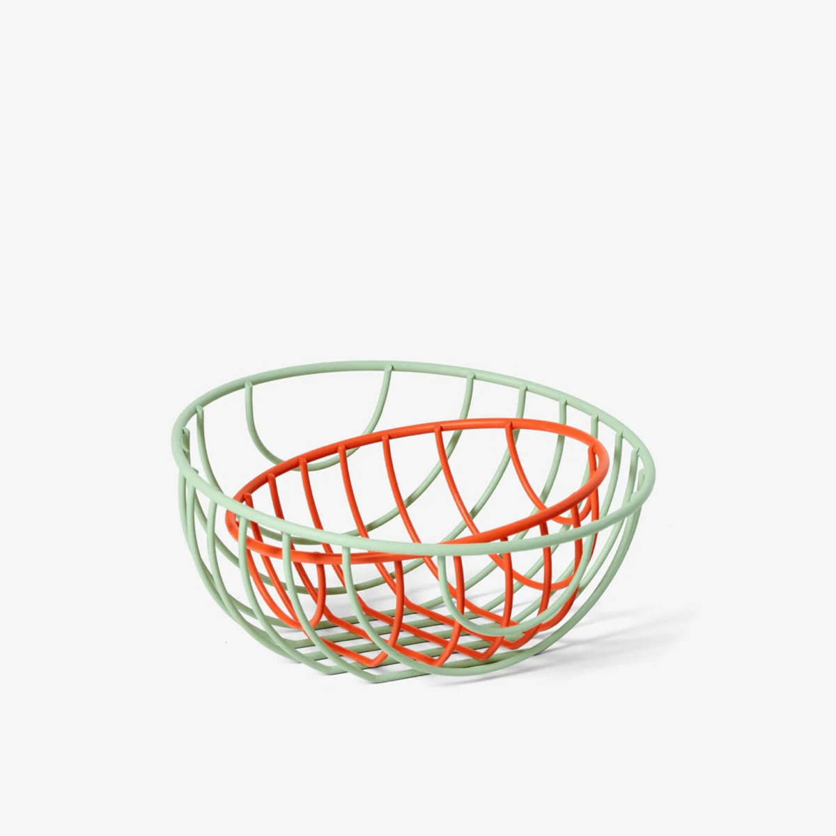 Areaware Outline Baskets Set - Green/Red | Garmentory
