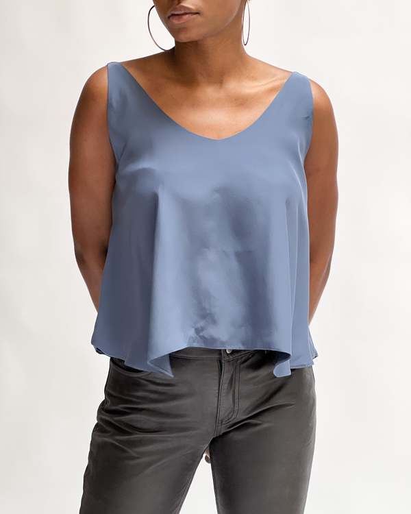 Vintage Flowy Camisole - Midnight Blue | Garmentory