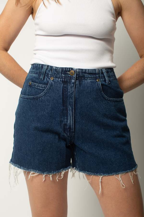 Dark Denim Cut-Offs | Garmentory