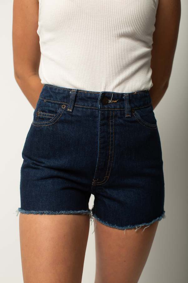 Dark Denim Shorts | Garmentory
