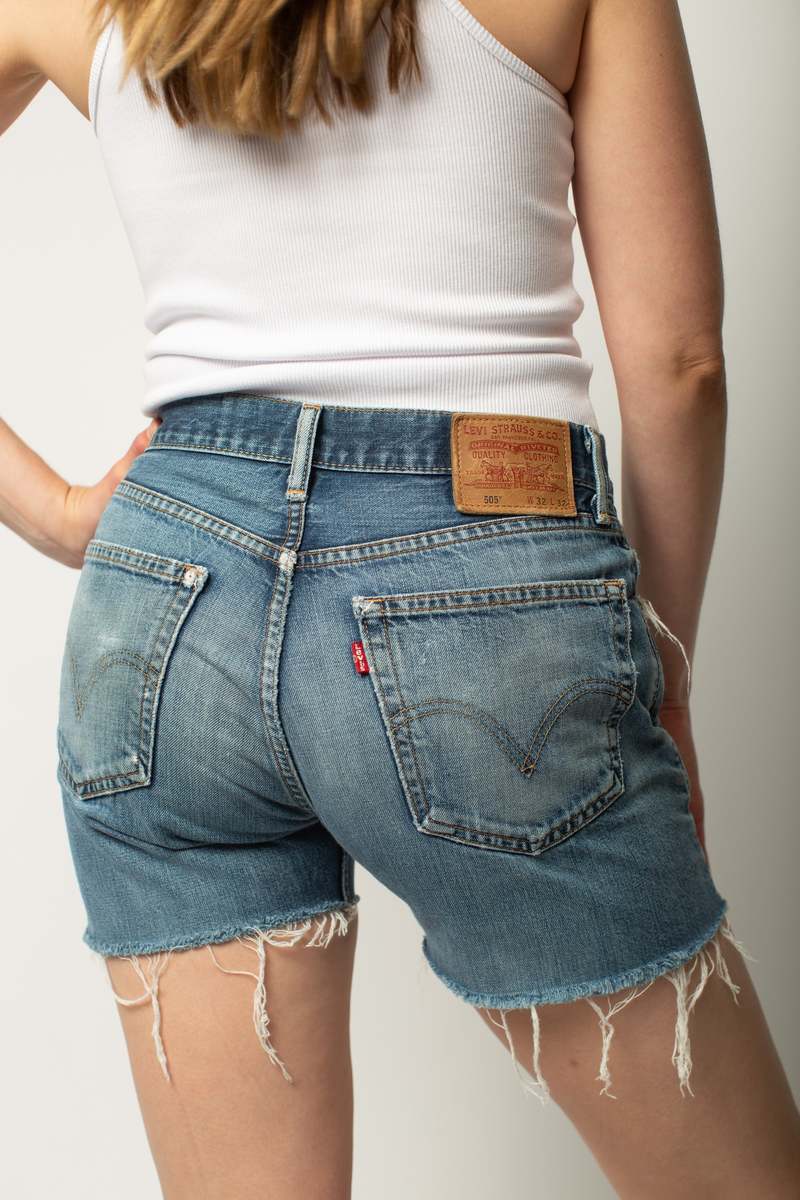 Levi's 505 Denim Cut-Offs | Garmentory