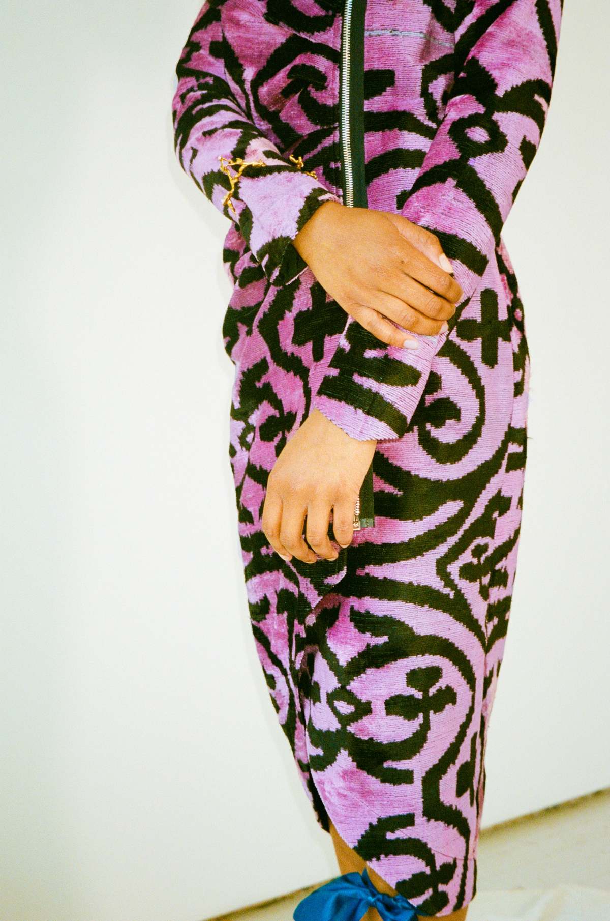 100% Silk Anna Dress - Gauntlet | Garmentory