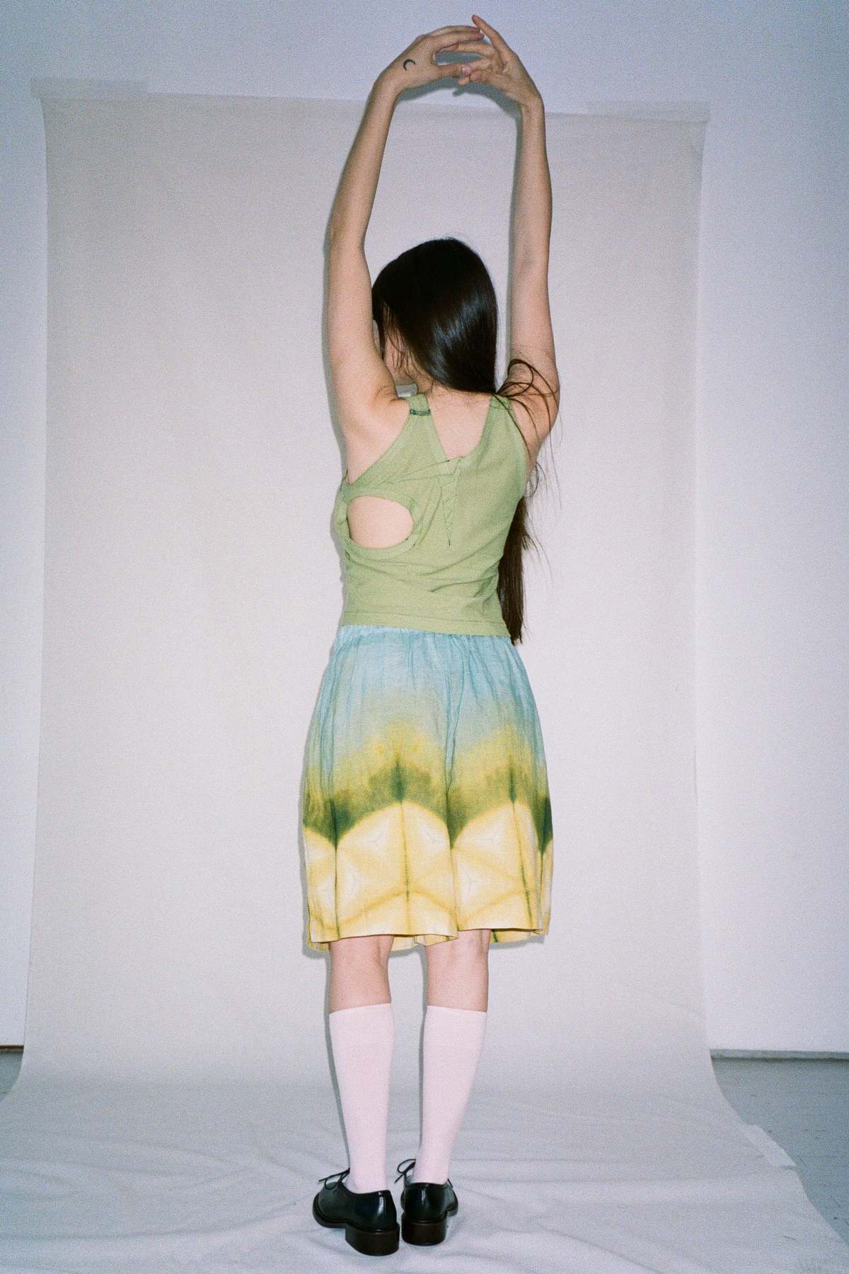 Carl Jan Cruz Nala Top - Matcha Pique | Garmentory