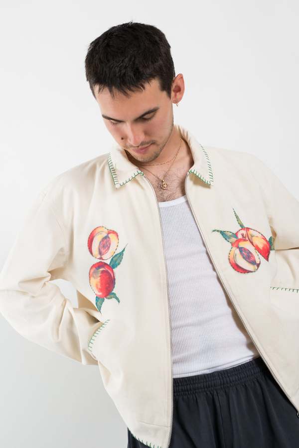 BODE Georgia Peach Jacket - White | Garmentory