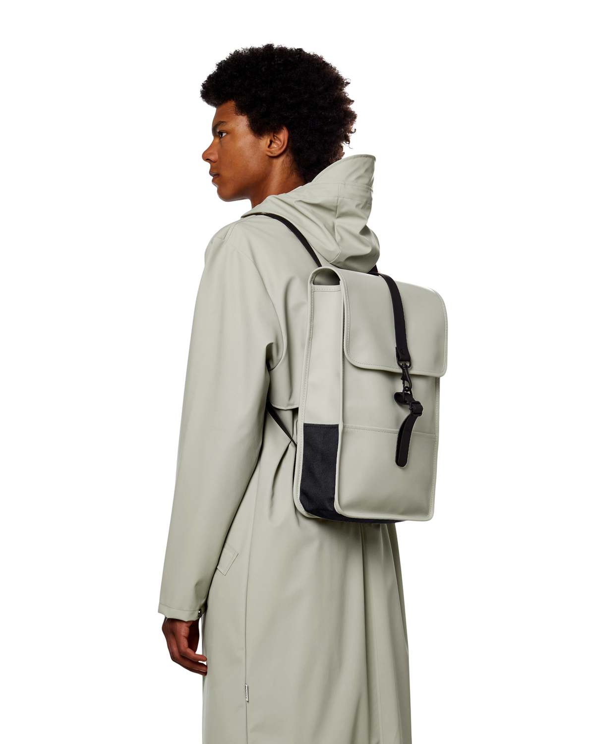 Rains mini Backpack - Cement | Garmentory
