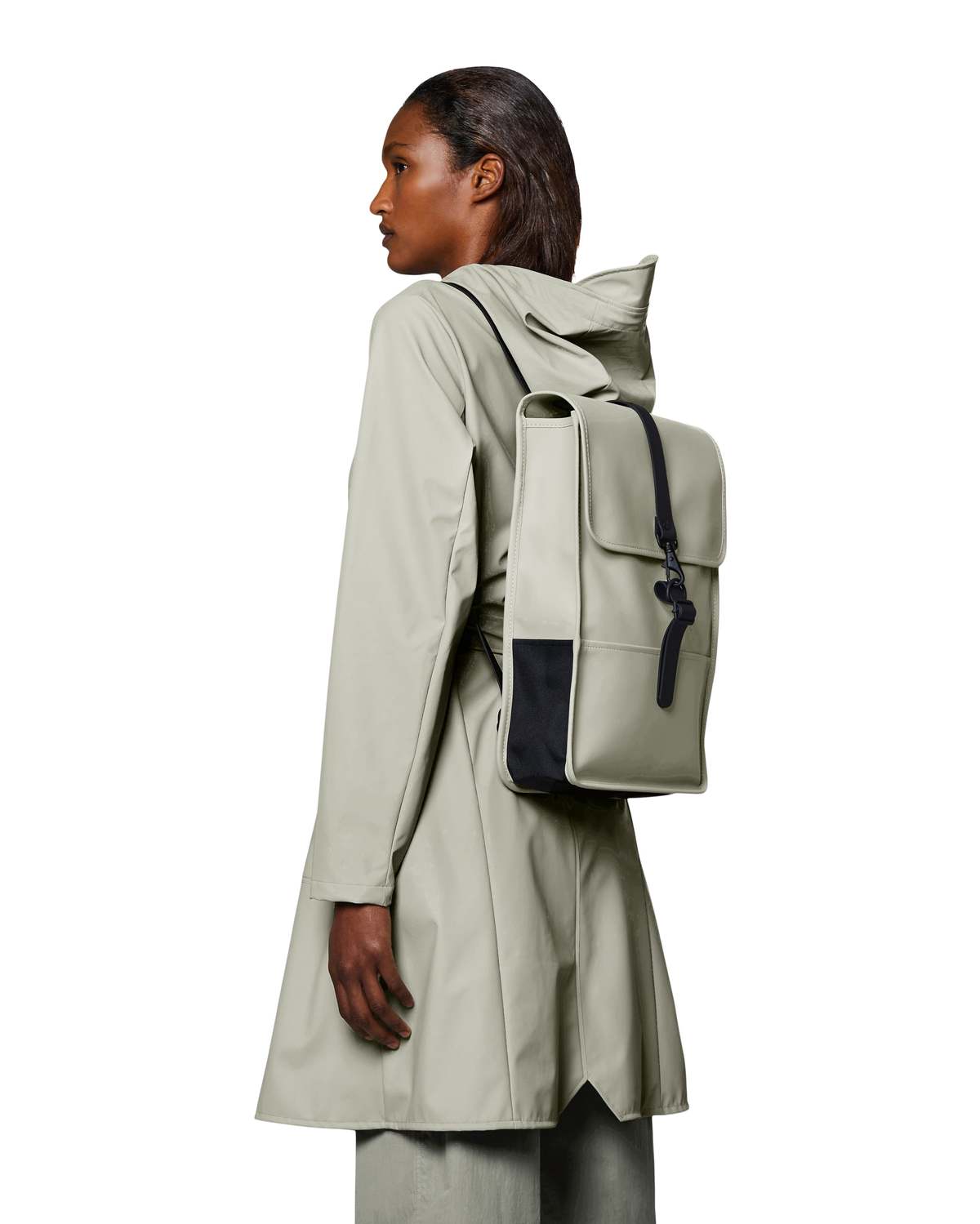 Rains mini Backpack - Cement | Garmentory