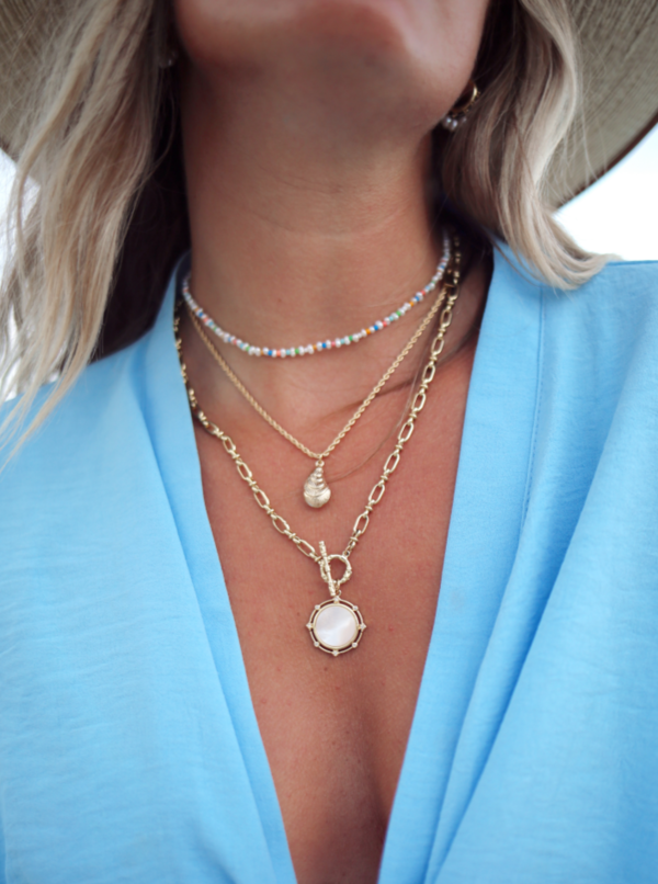 SANTA CRUZ MEDALLION NECKLACE | Garmentory