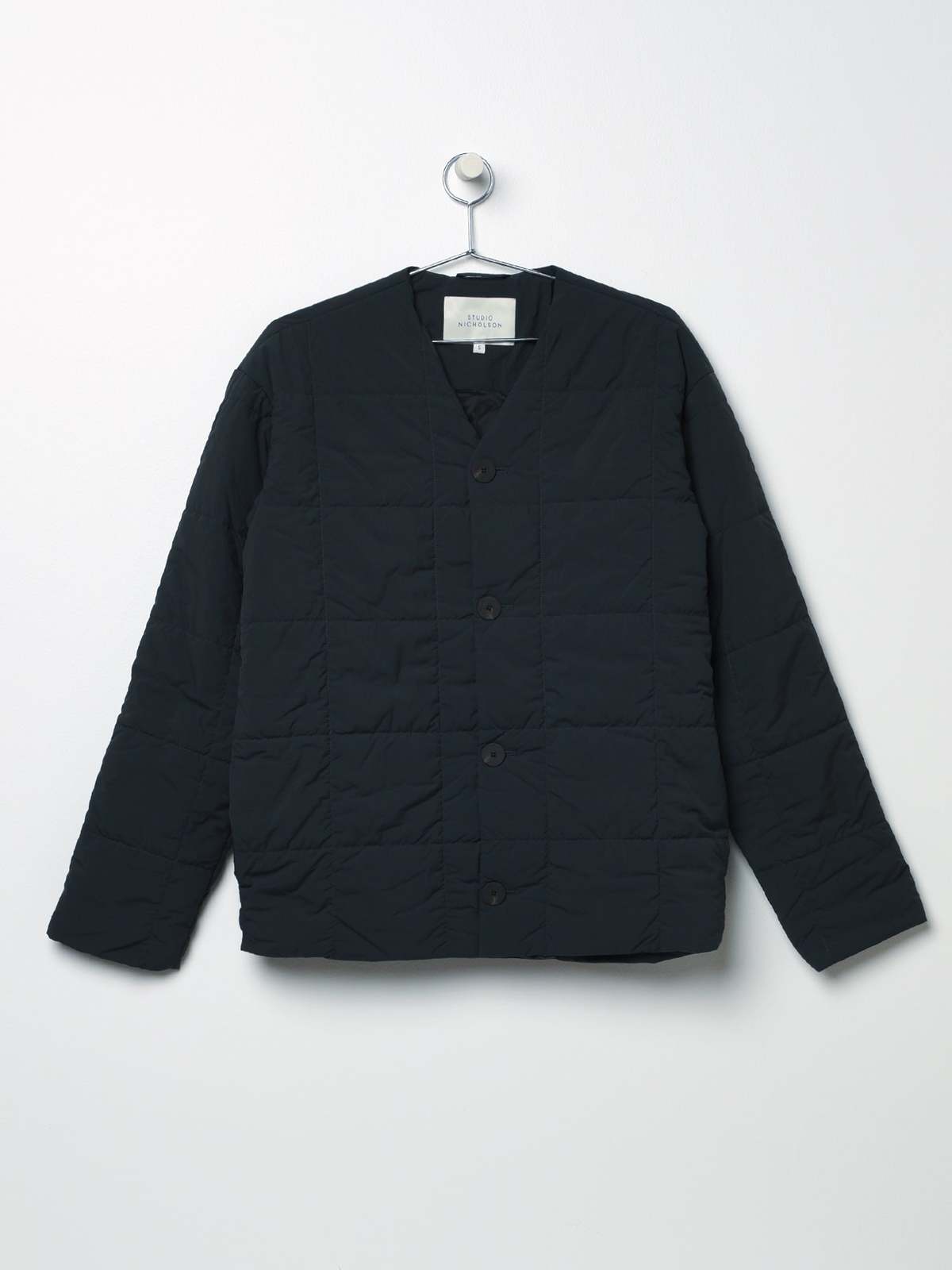Studio Nicholson Wadded Jacket - Flint | Garmentory