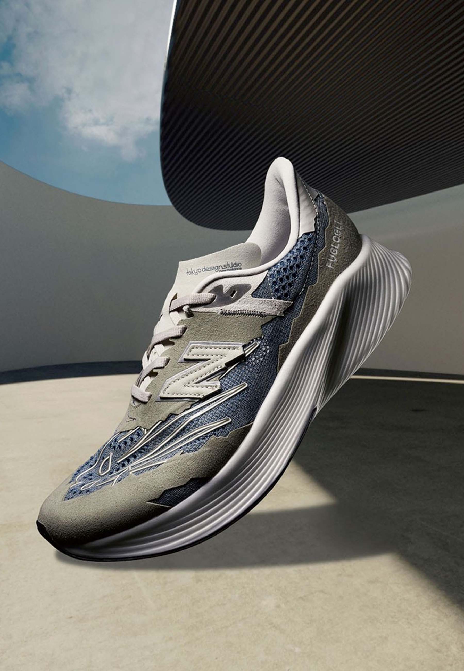 New Balance FuelCell RC Elite V2 - Blue w' Vetiver & Light Grey ...