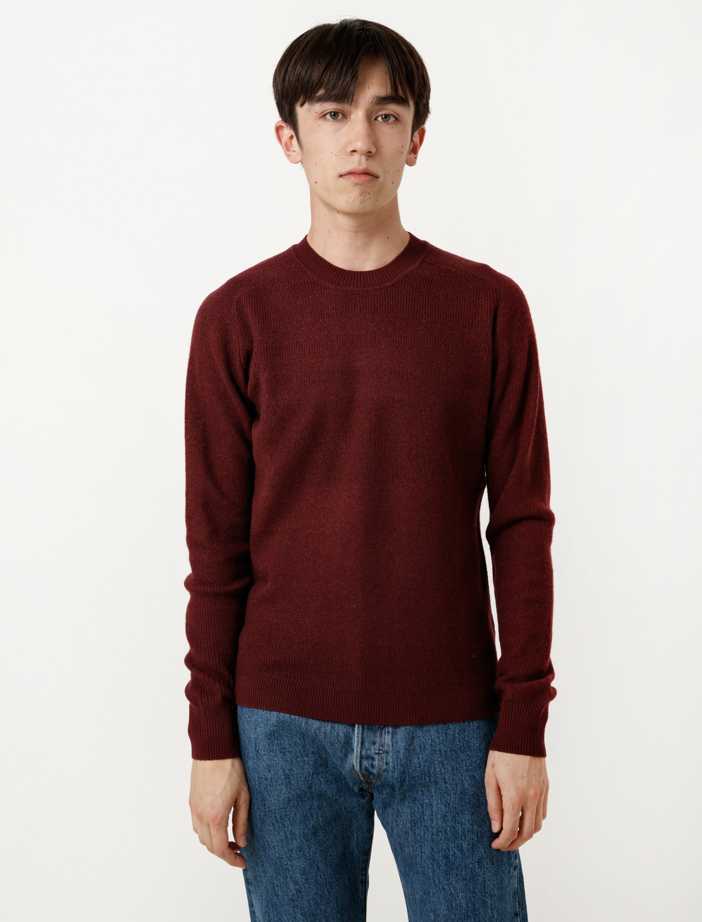 DDugoff Jason Sweater Oxblood | Garmentory