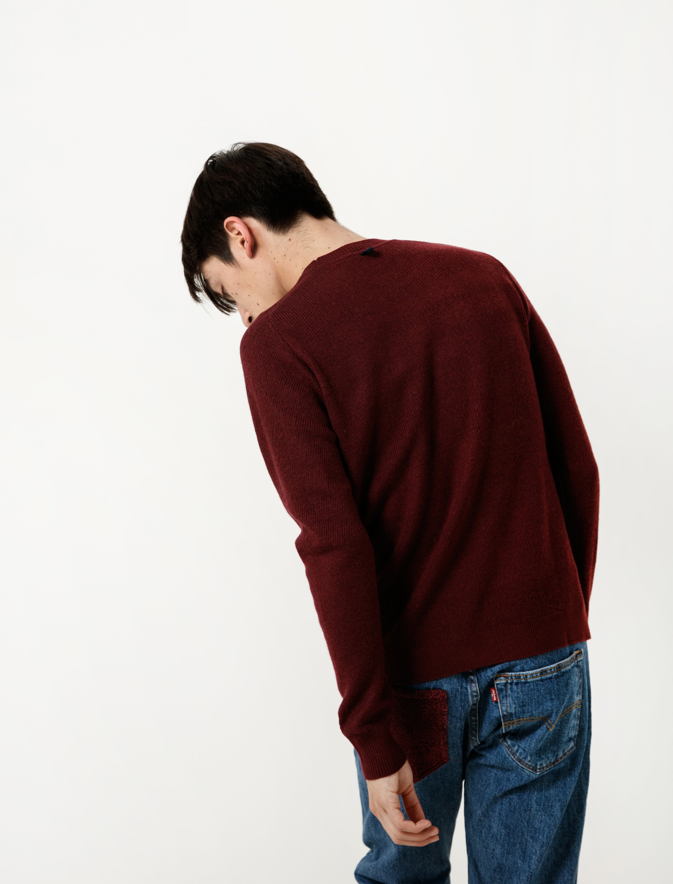 DDugoff Jason Sweater Oxblood | Garmentory