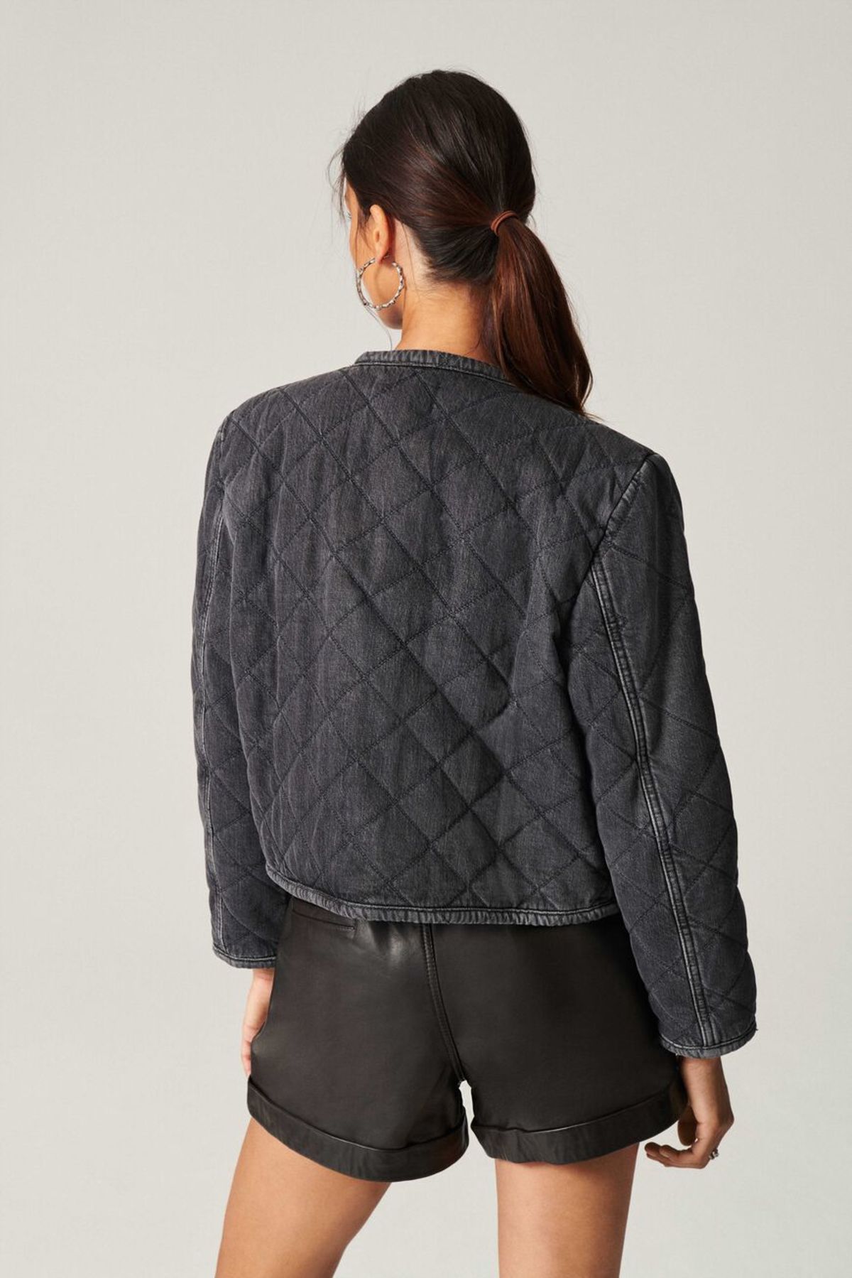 Ba&sh Gladys Jacket - Blackstone | Garmentory