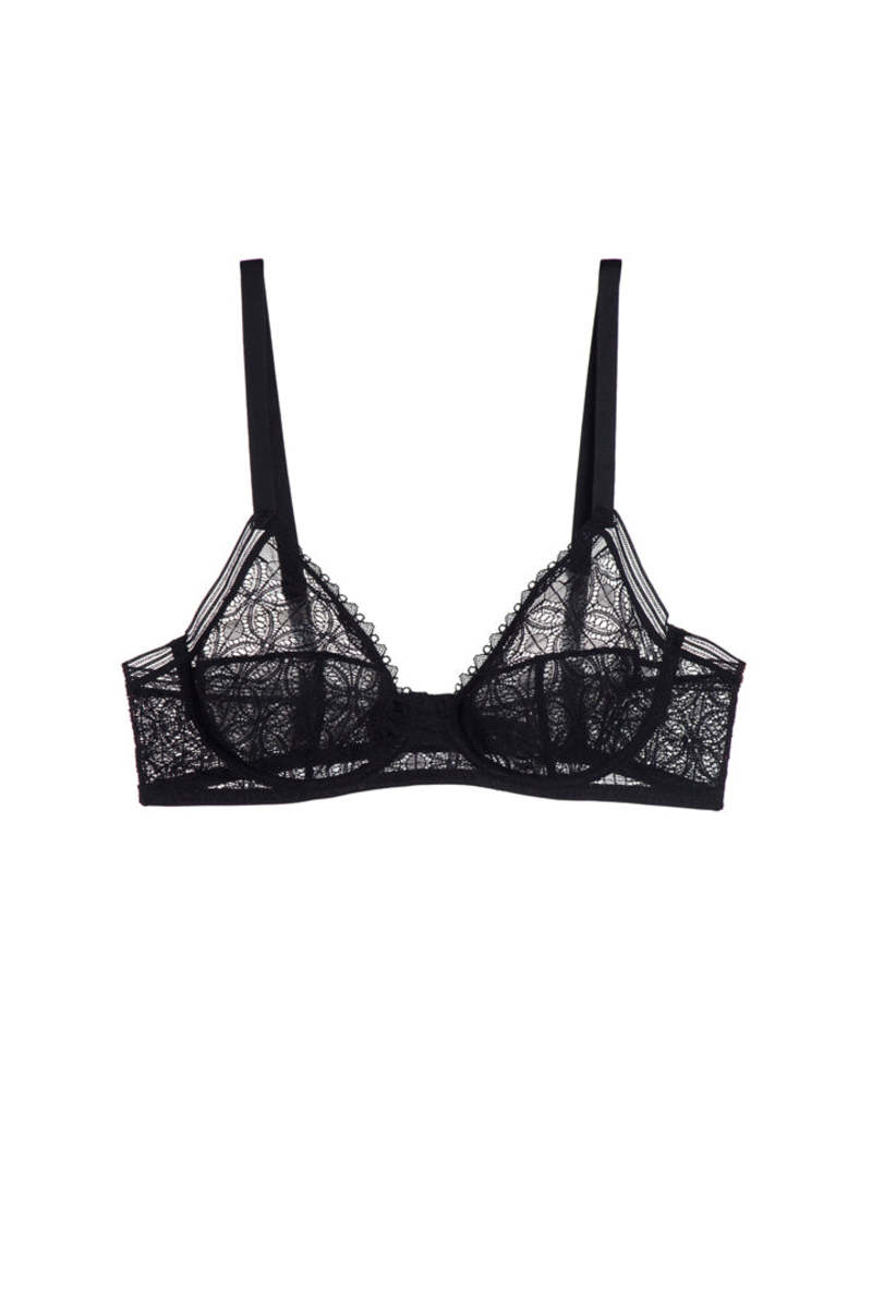 Else Chloe High Apex Underwire Full Cup Bra - Black | Garmentory
