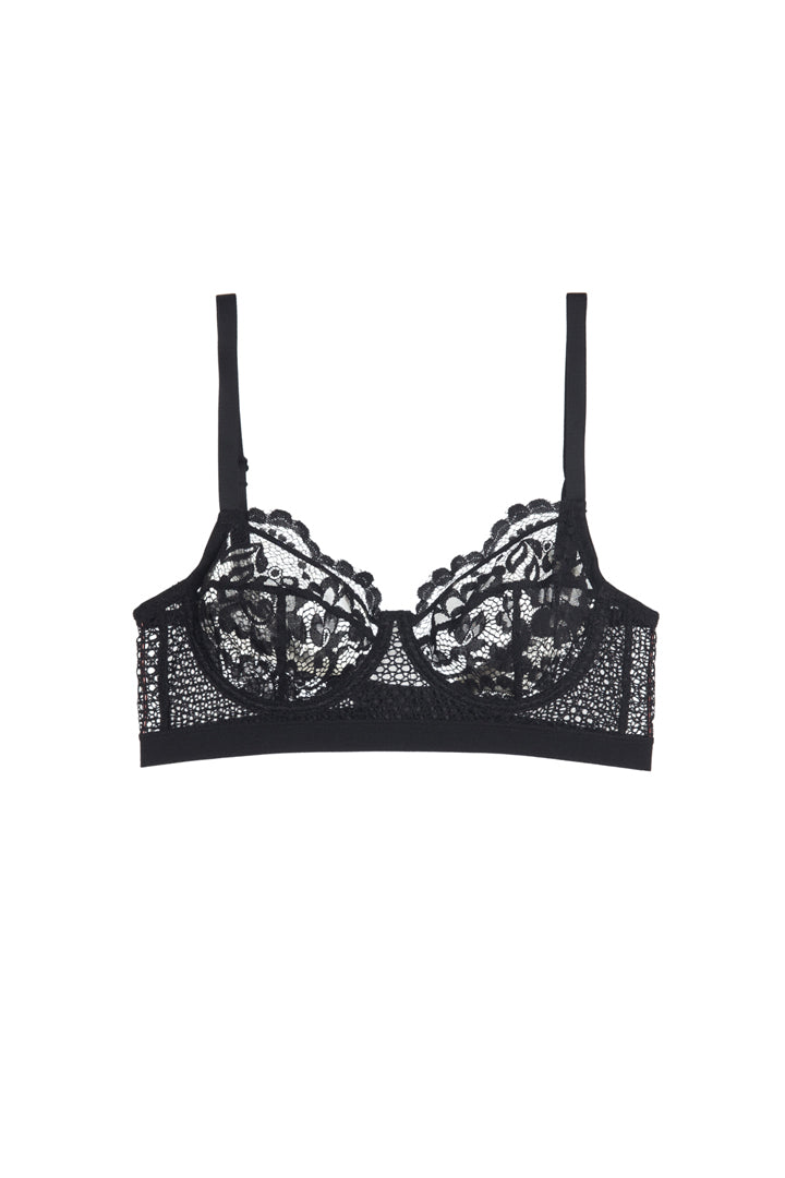 Else Petunia Full Cup Underwire Bra - Black | Garmentory