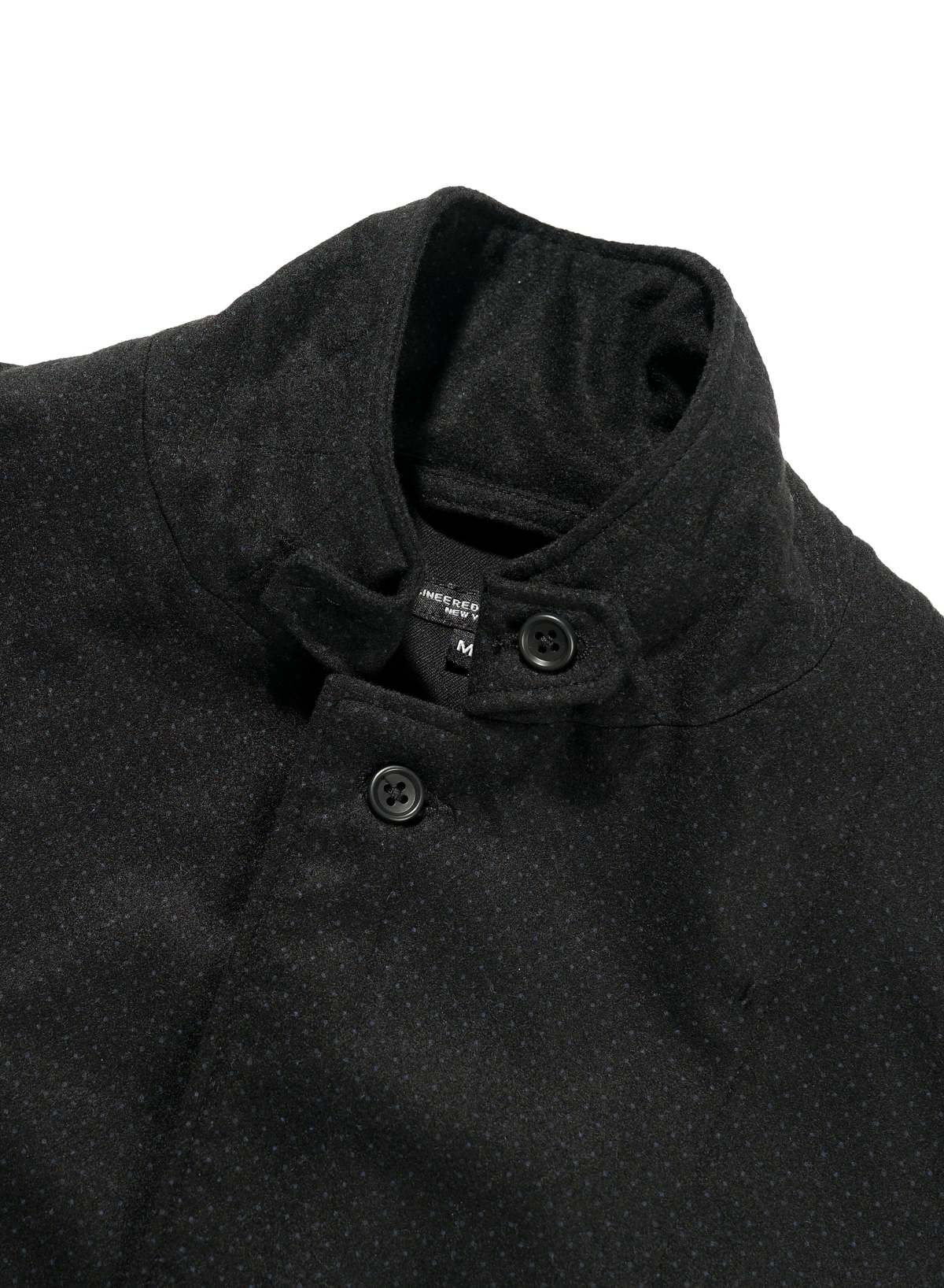 Engineered Garments Micro Polka Dot Uniform Cloth Loiter Jacket - Dark ...