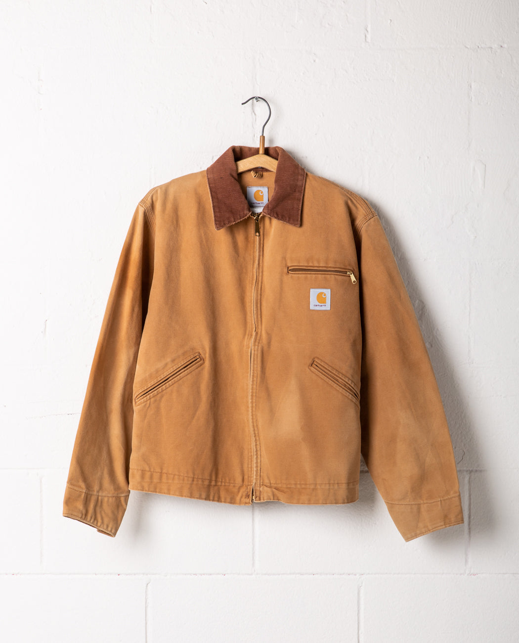 Carhartt Duck Unlined Detroit Jacket - Tan | Garmentory