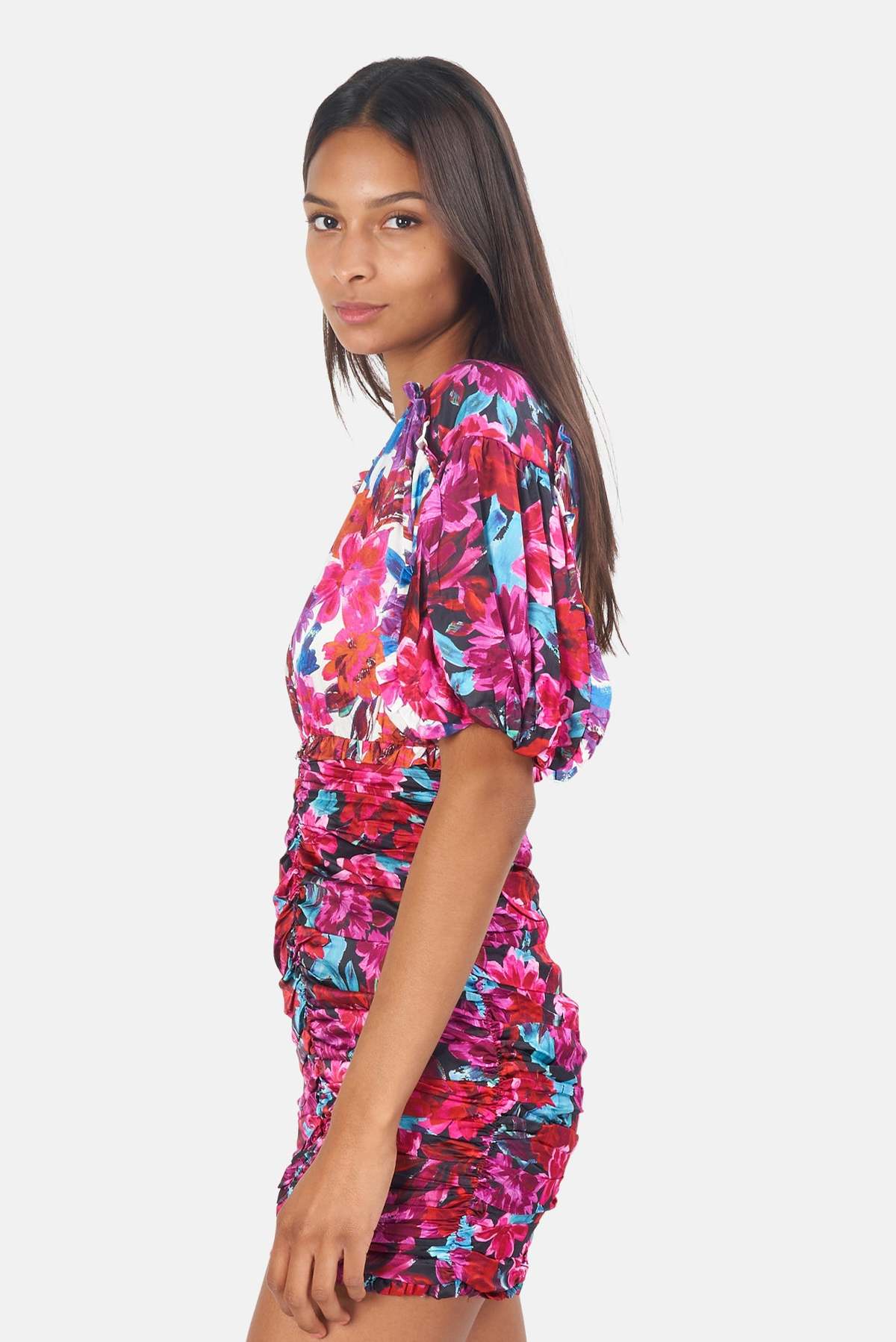 For Love & Lemons Cassandra Mini Dress - Pink | Garmentory