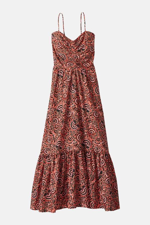 A.L.C. Lilah Dress - Coral Multi | Garmentory