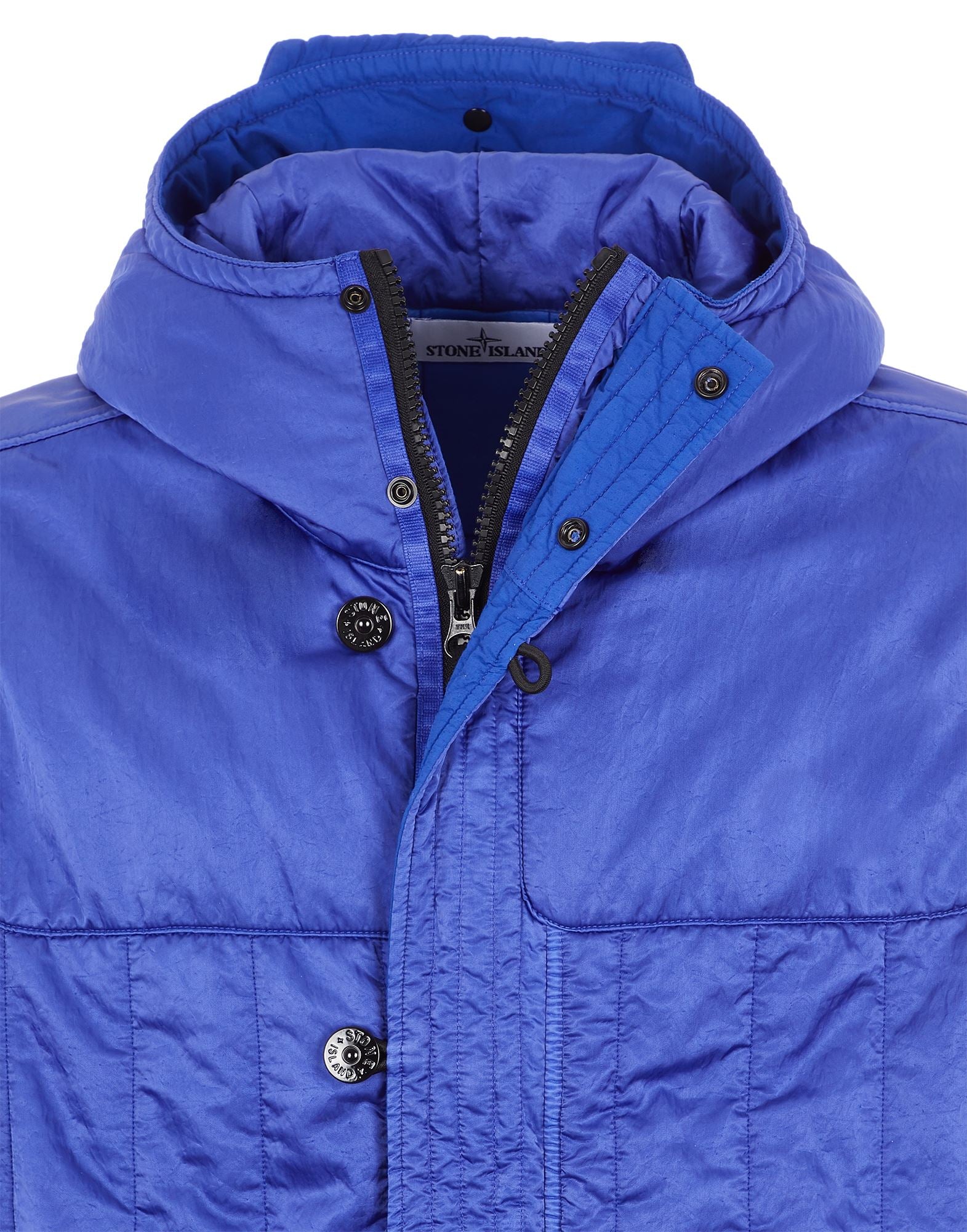 Stone Island Nylon Raso Quilted TC Jacket - Periwinkle | Garmentory