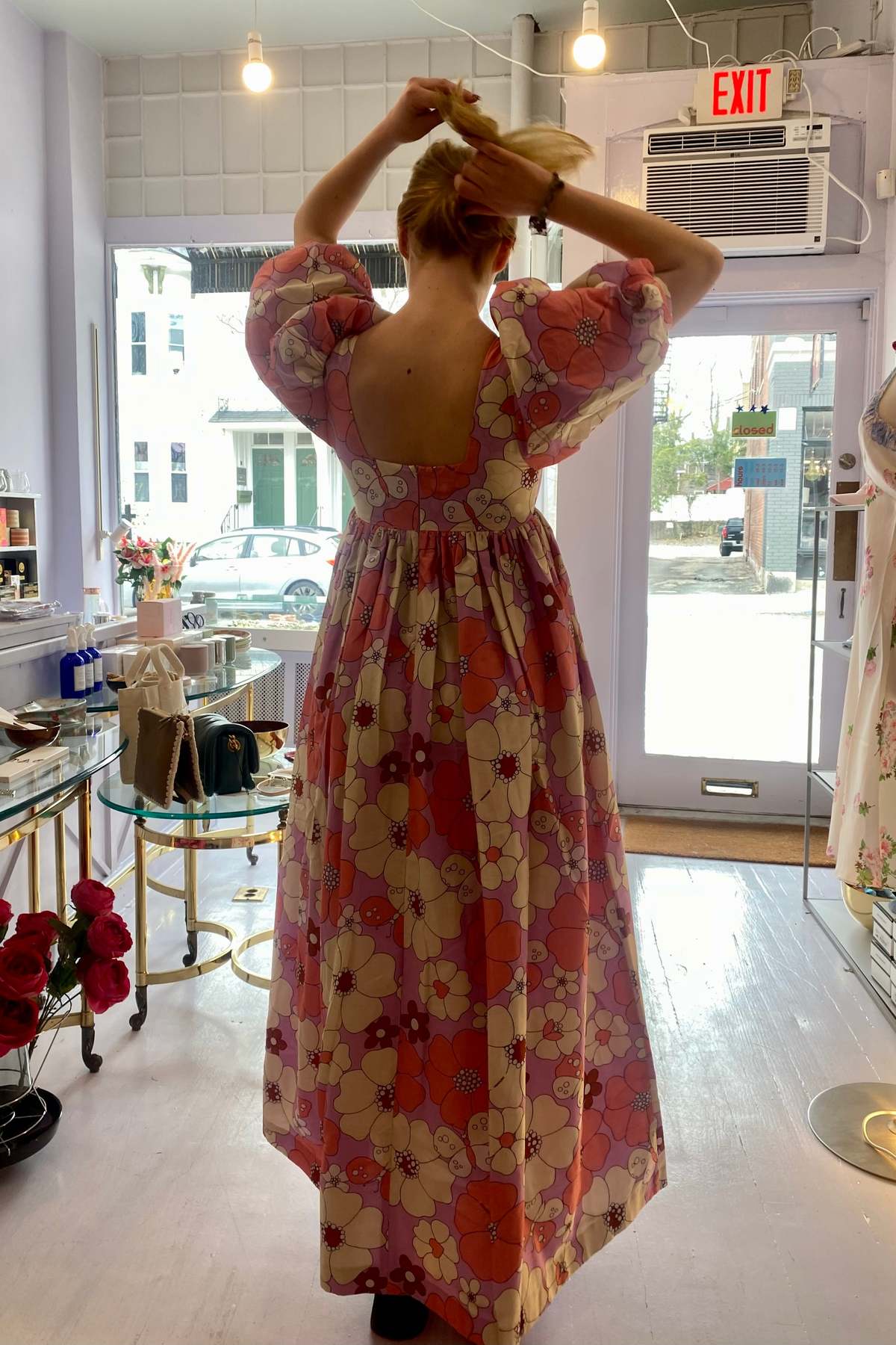 Manoush Comic Strip Dress - Rose | Garmentory