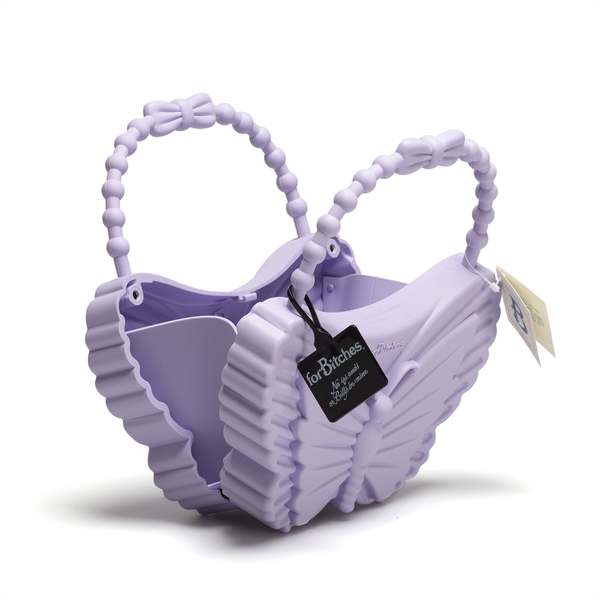 forBitches Butterfly 9 inch bag Giulia Kova Bag - Lilac | Garmentory