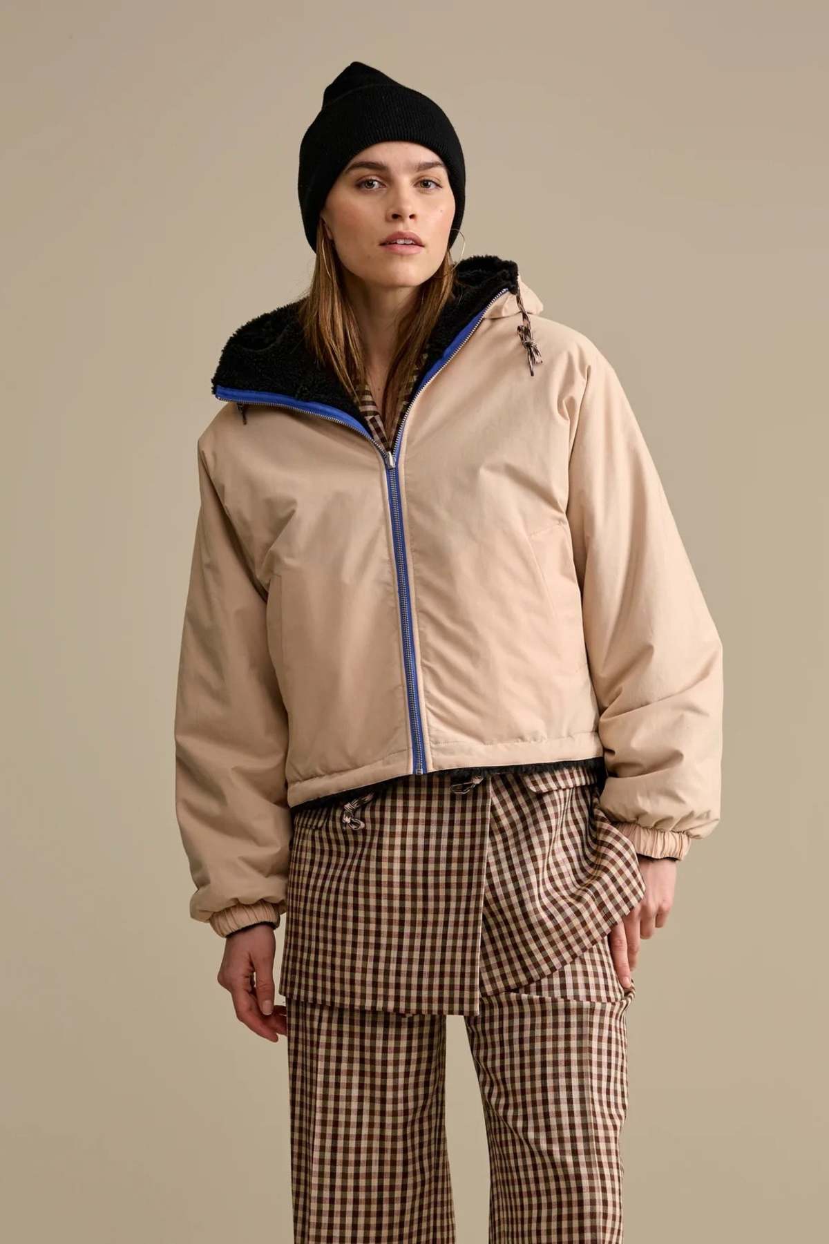 Bellerose Loud Jacket - Smoke Grey/ Black | Garmentory